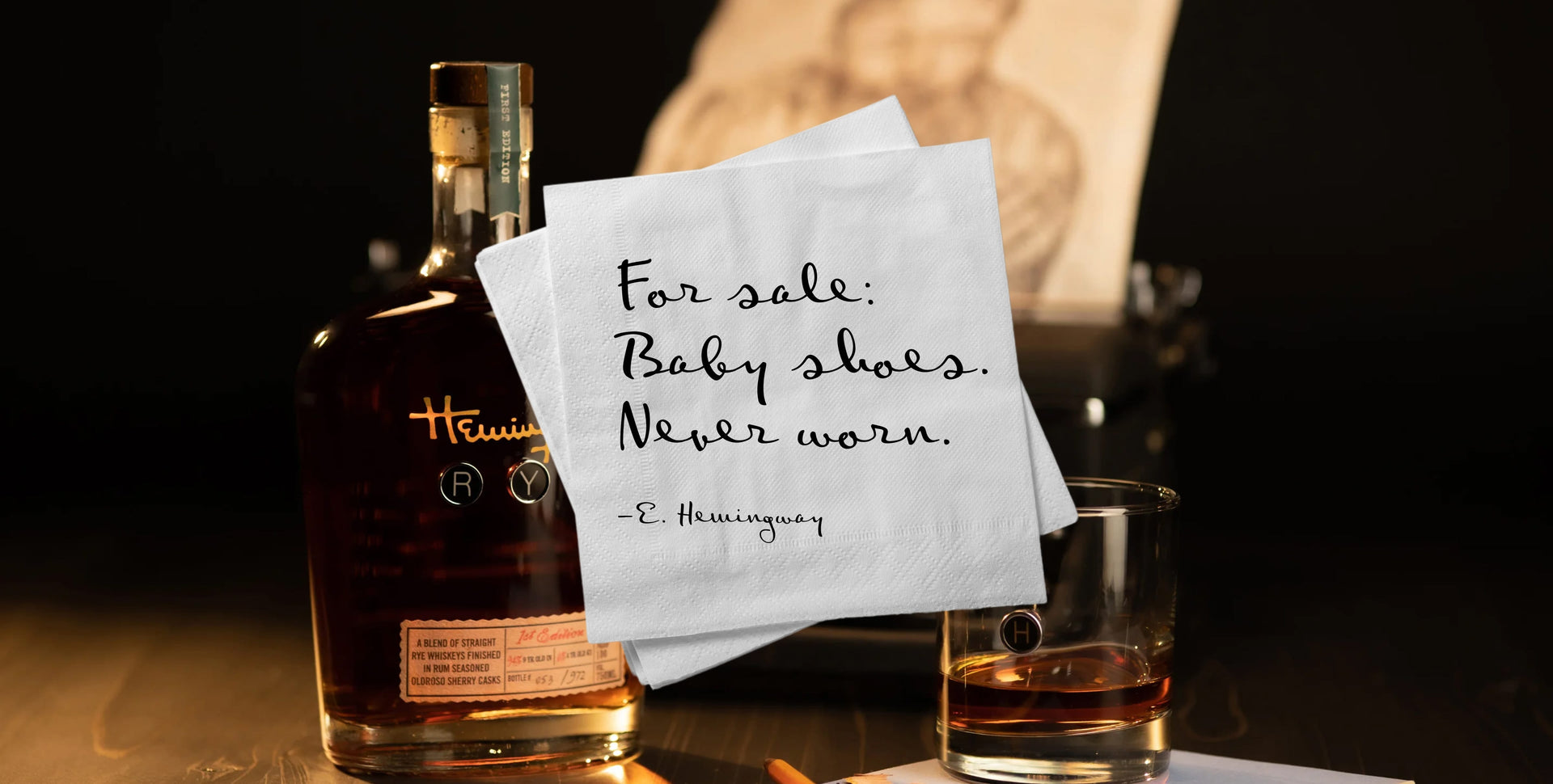 Six Word Challenge – Hemingway Whiskey